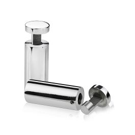 Stainless Steel Edge Grip Diameter 7/8" Standoffs 2" Polished